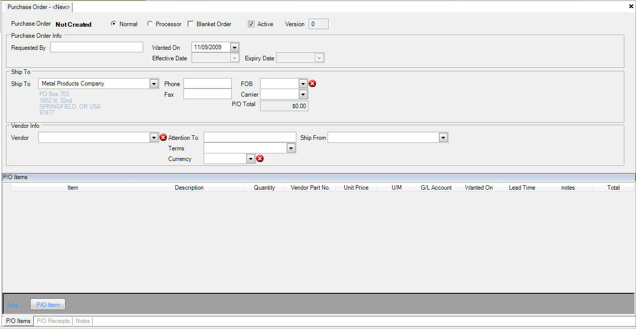 Purchase Orders — Shopedge Erp Documentation 10 Documentation