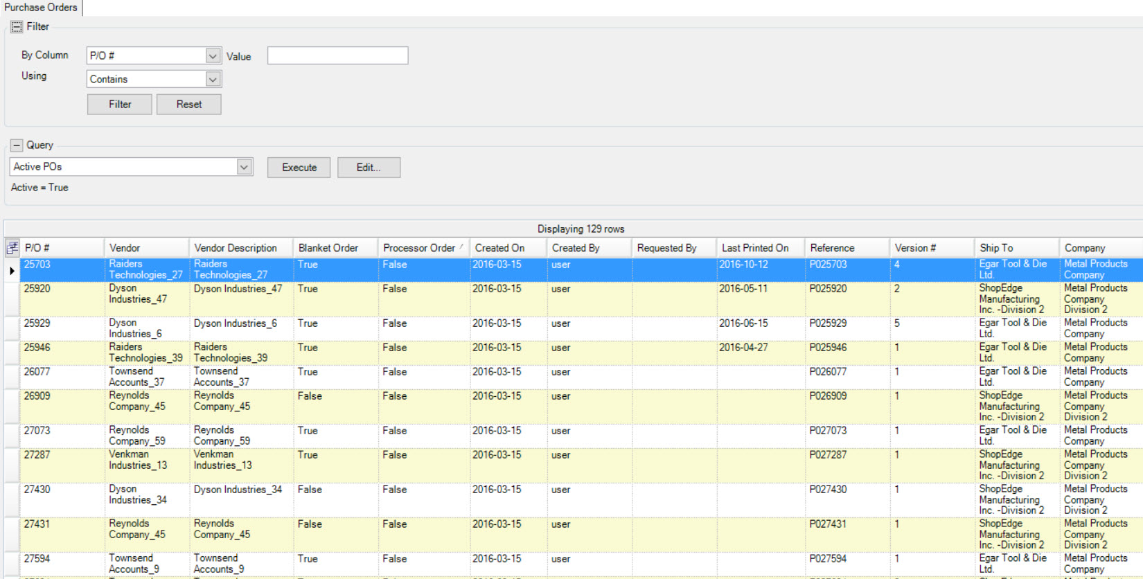 Purchase Orders — Shopedge Erp Documentation 10 Documentation